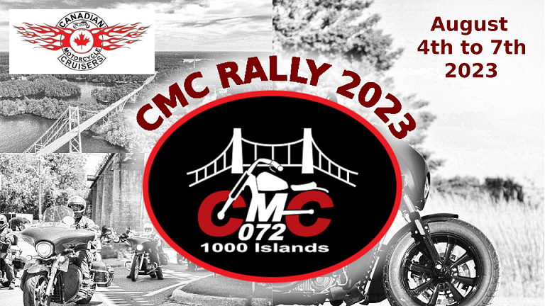 2023 National CMC Rally – Canadian Motorcycle Cruisers 1000 Islands ...